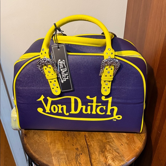 Von Dutch | Bags | Von Dutch Large Duffle Bowling Bag | Poshmark
